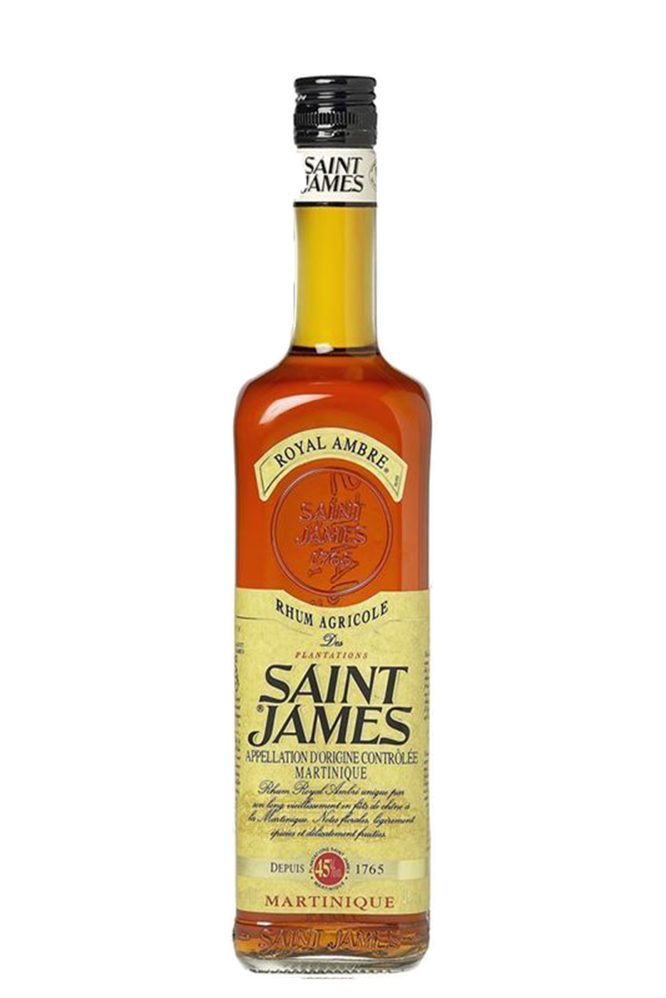 SAINT JAMES RHUM AMBRE 40° 70CL