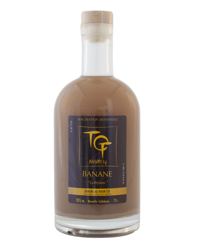 RHUM BANANE 75CL - La Cave du Château